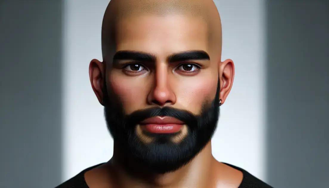 Barba para careca: os melhores estilos para um visual marcante