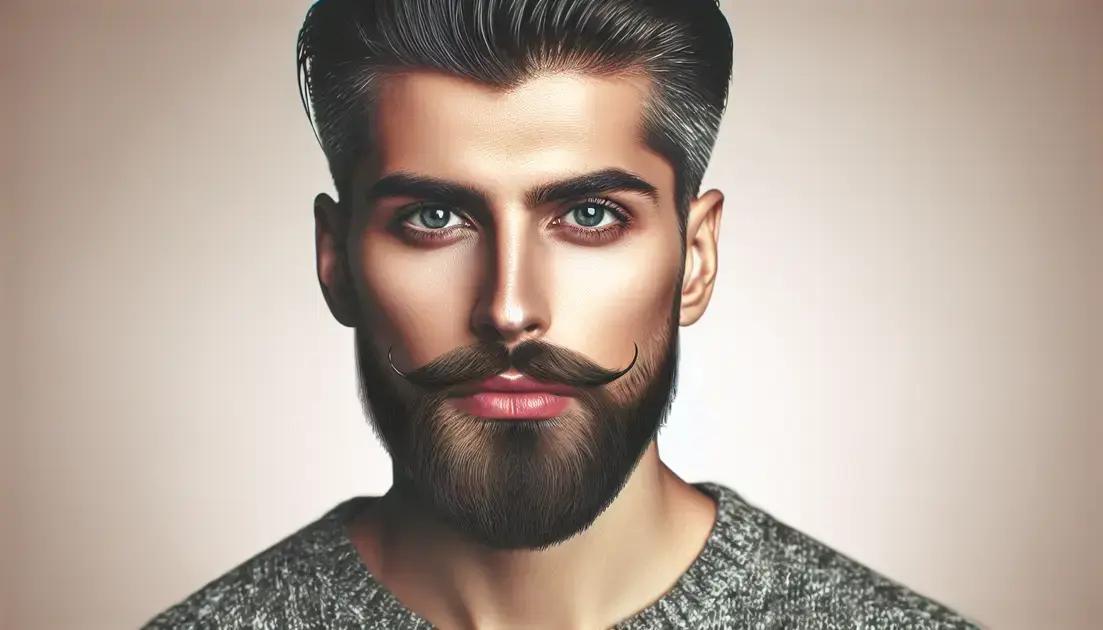 Modelos de barba sem bigode: opções para um visual moderno e estiloso